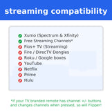 Flipper Big Button Remote: The Ultimate Senior-Friendly TV Control ...